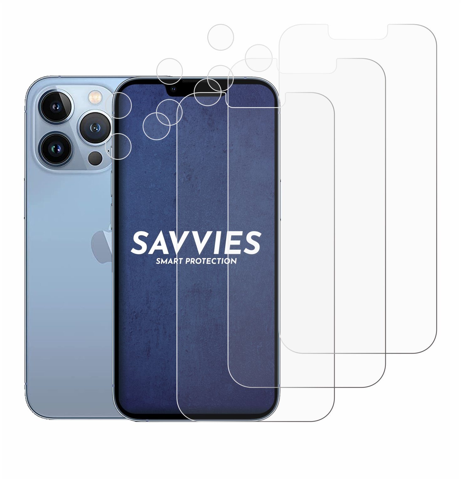 Savvies Schutzfolie Für Apple Iphone 13 Pro Displaykamera