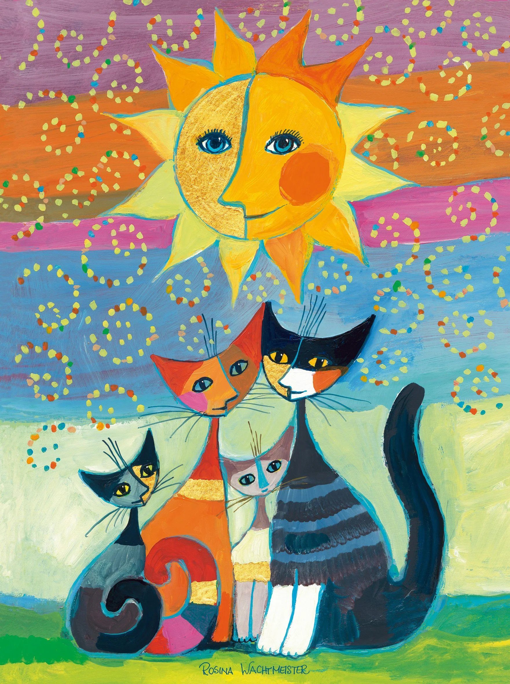 Rosina Wachtmeister Geschirrtuch Bollywood, (Set, 1-tlg., 1-teilig), Rosina Wachtmeister 1er ...