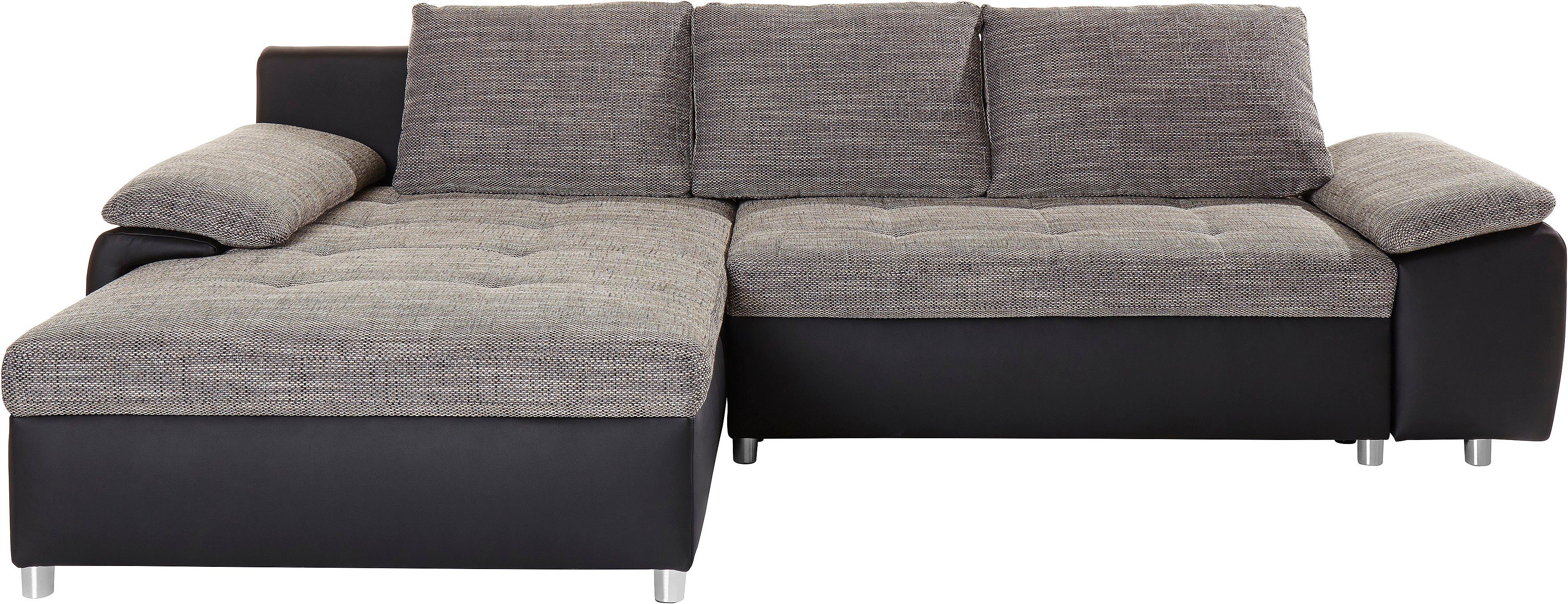 Schwarze Sofas L-Form online kaufen | OTTO