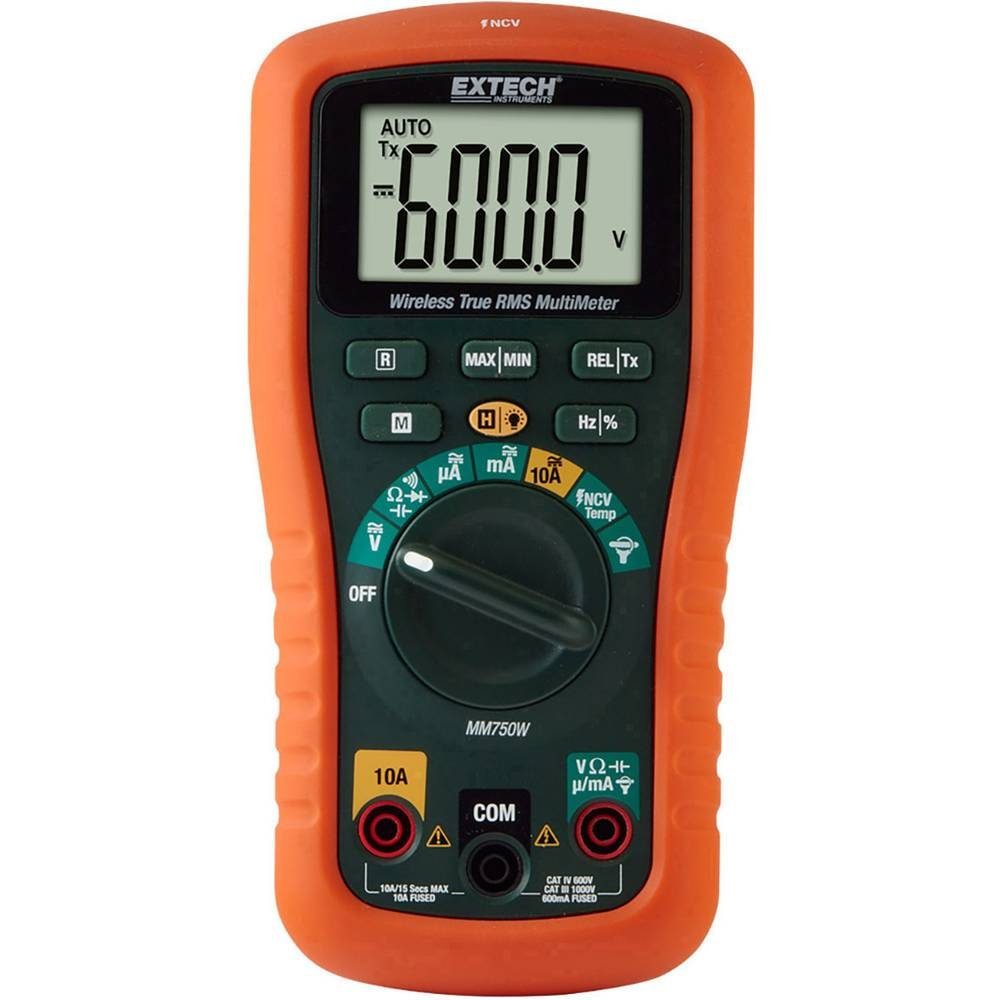 Extech Multimeter Digital Multimeter mit Bluetooth®, Datenlogger, CAT ...