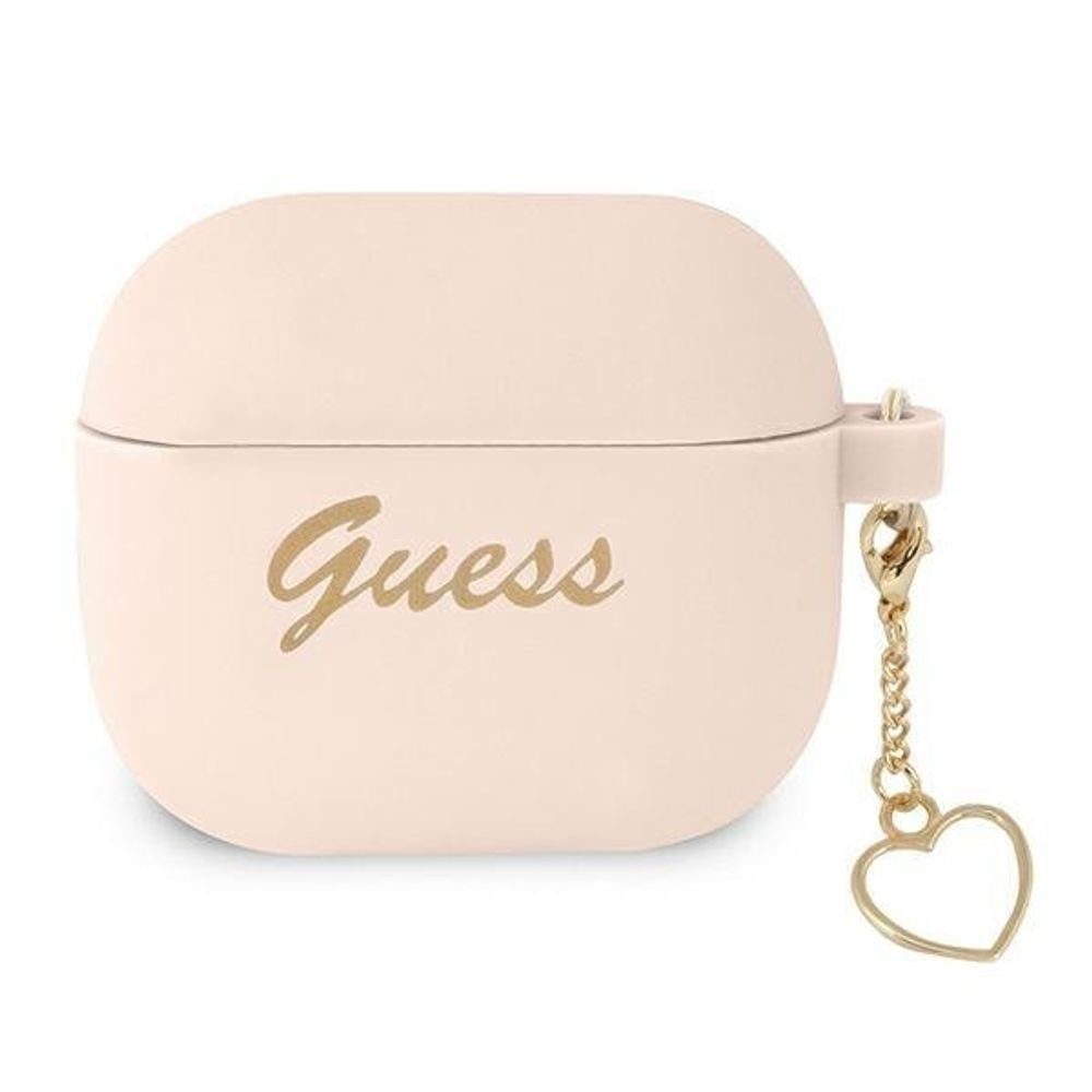 Guess Kopfhörer Schutzhülle Guess Gua3lschsp Airpods 3 Cover Pink