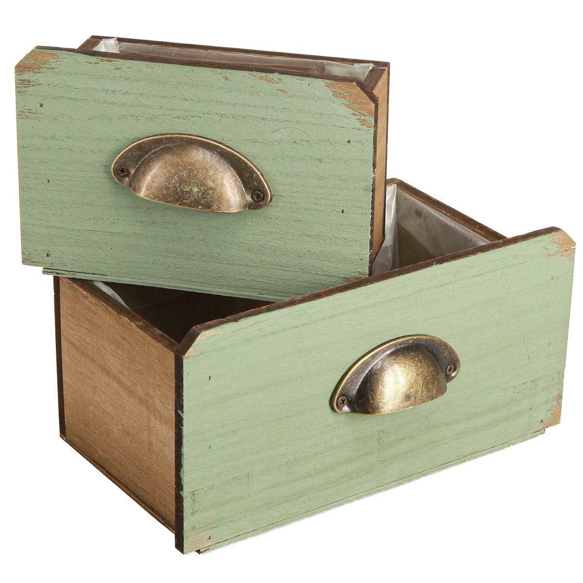 Florists Products Dekokorb Pflanzkasten für Kräuter und Deko aus Holz ...