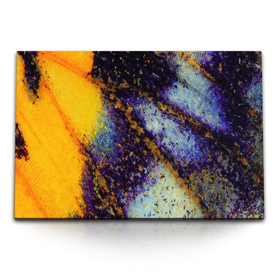 Sinus Art Leinwandbild 120x80cm Wandbild Auf Leinwand Makrofotografie