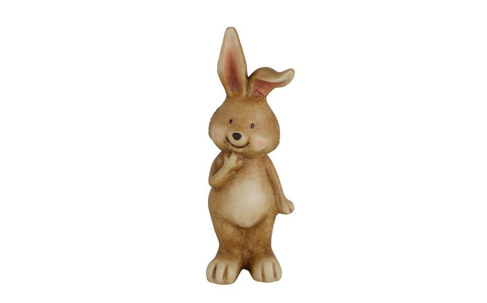 Trend Line Osterfigur Trendline Deko Hase Terracotta 31 X 13 Cm Braun