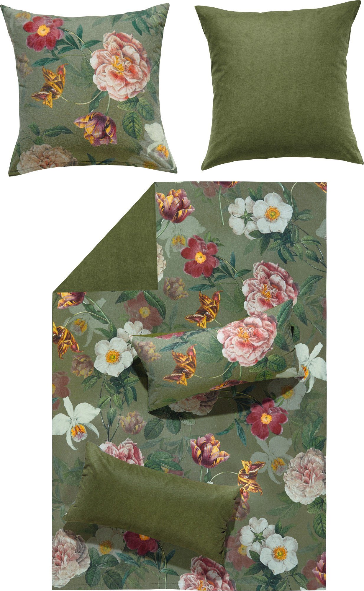 Grüne Erwin Müller Bettwäsche online kaufen | OTTO