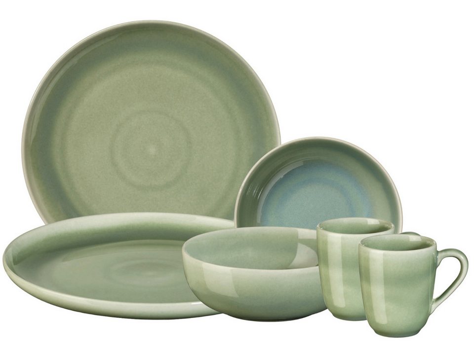 Asa Selection Becher Selection Saisons Frühstücksset Agave 6tlg