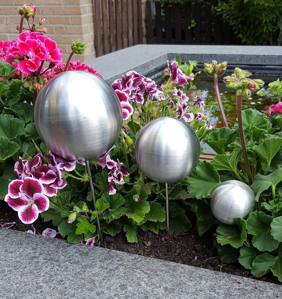 Jürgen Bocker Gartenambiente Gartenstecker Pflanzstecker 3er Set