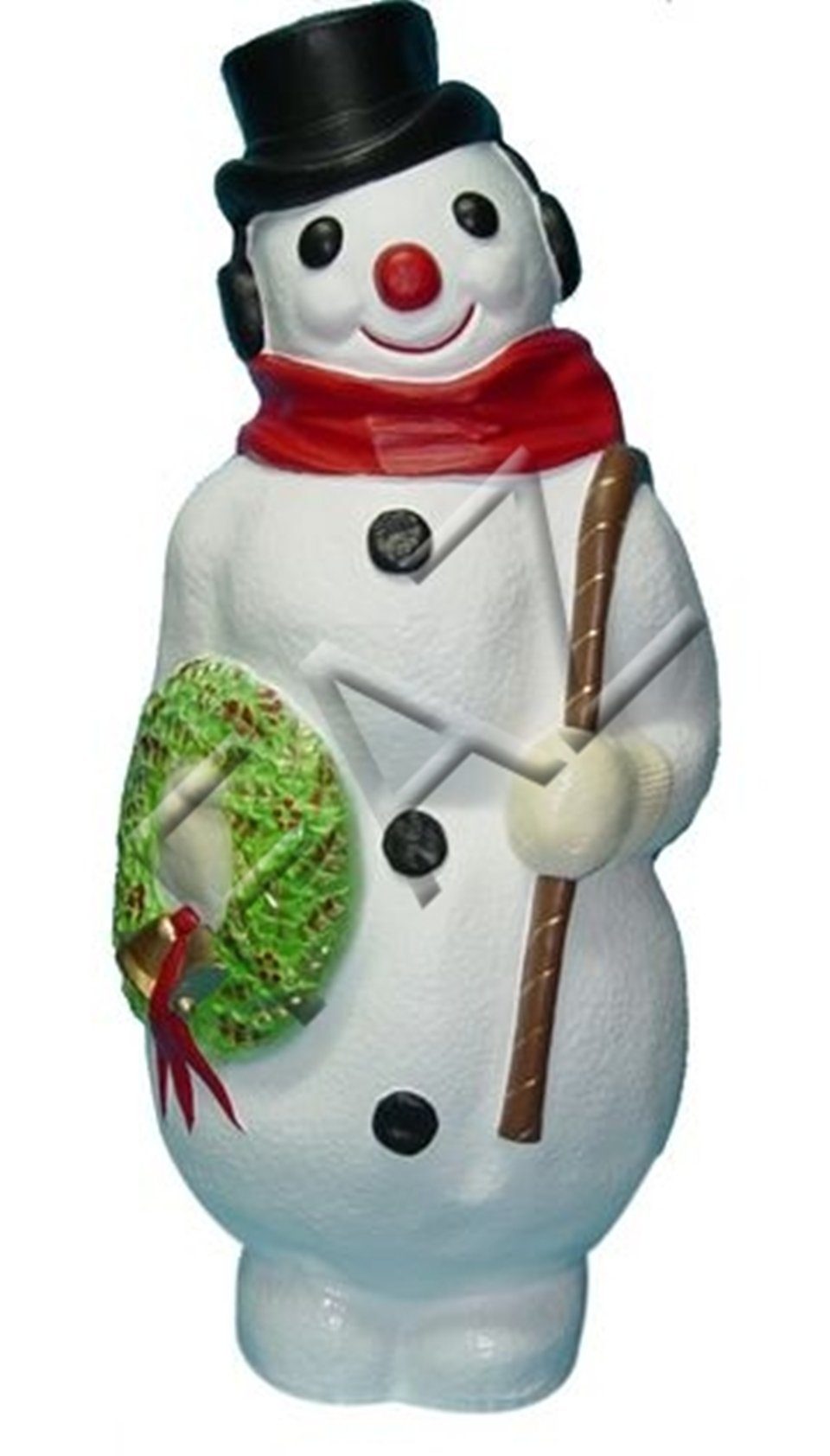 Jvmoebel Dekofigur Schneemann Weihnachten Figur Skulptur Figuren Steinfigur