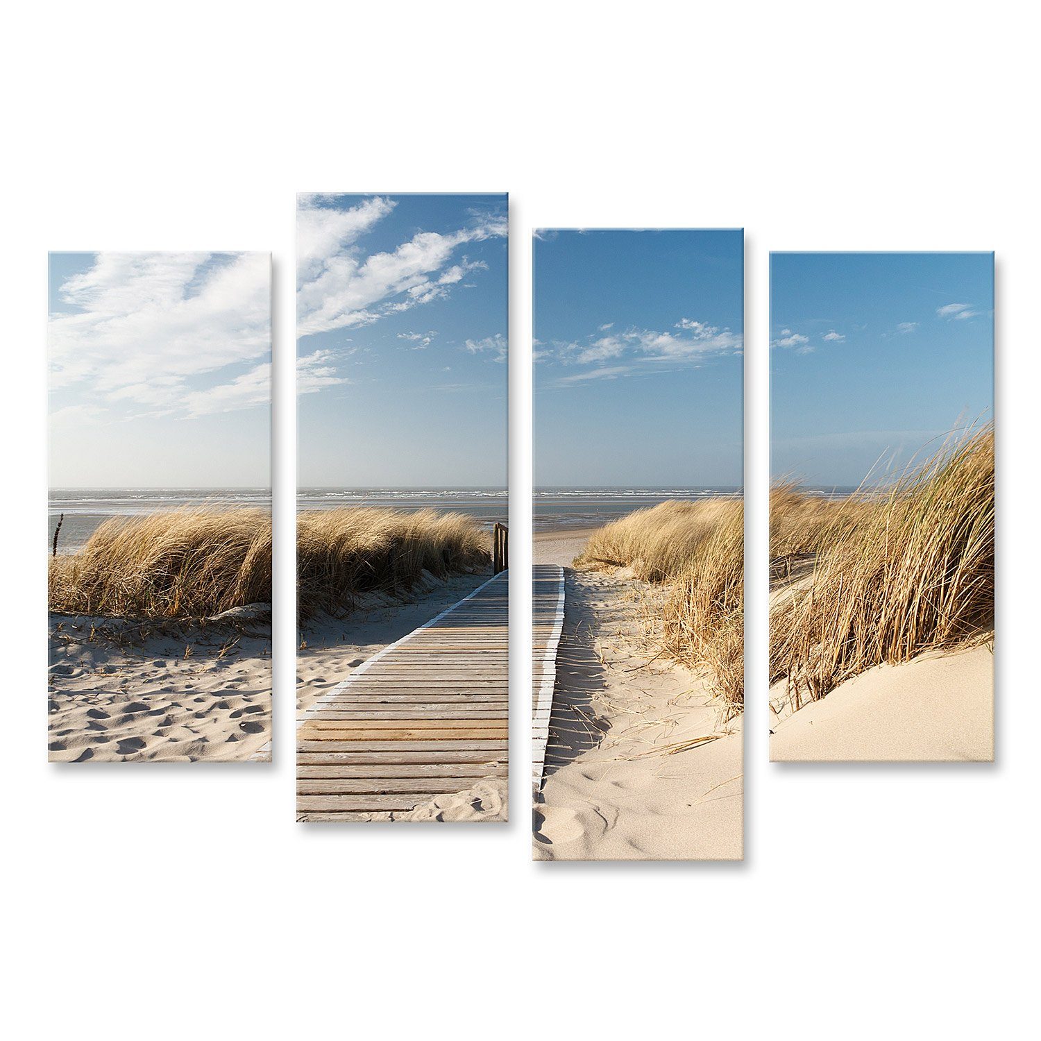 Islandburner Leinwandbild Bild Auf Leinwand Weg Zum Strand Auf