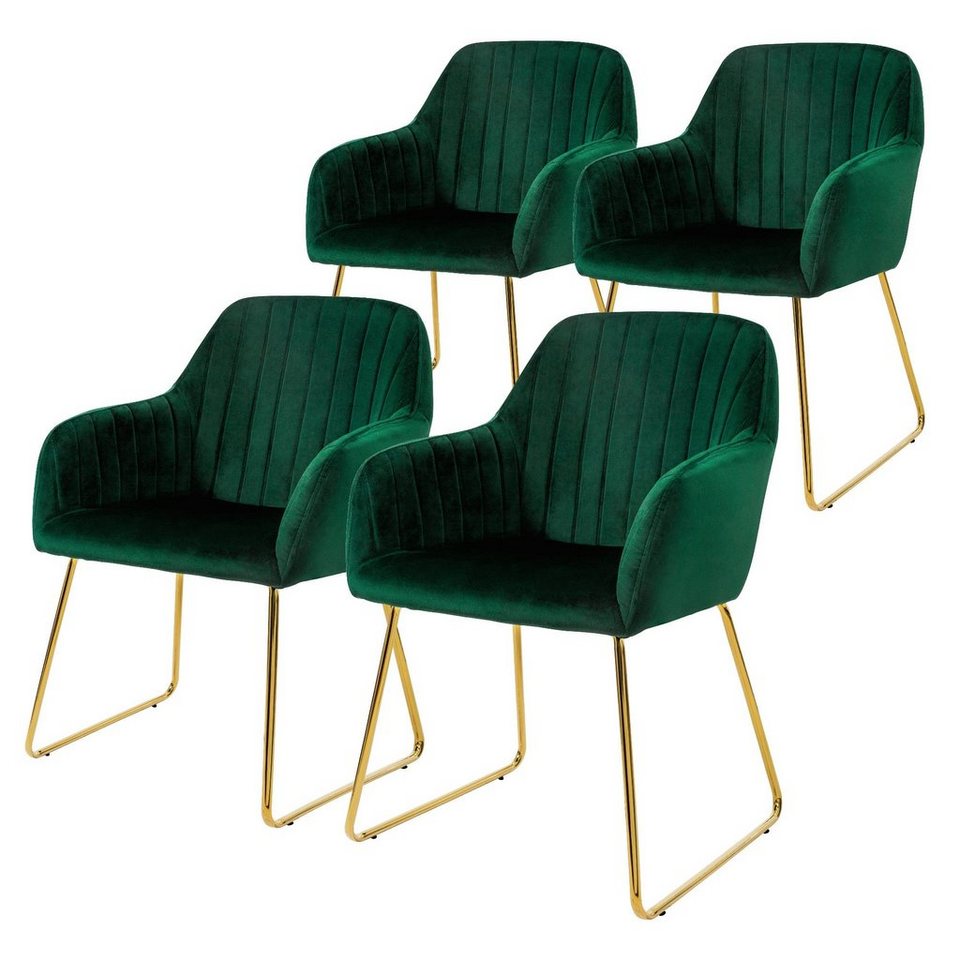 Ml Design Stuhl Küchenstühle Polsterstühle Wohnzimmerstühle 4er Set
