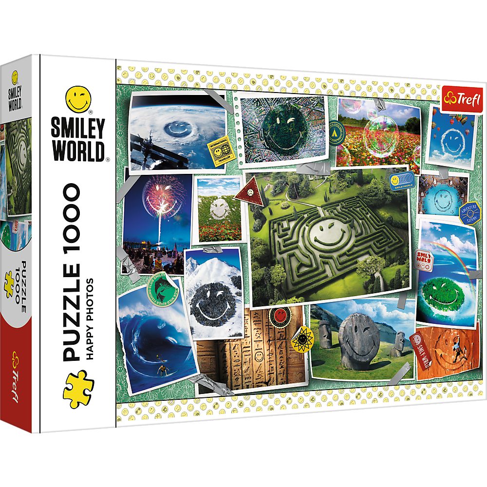 Trefl Puzzle Trefl 10726 Fröhliche Fotos 1000 Teile Puzzle, Puzzleteile