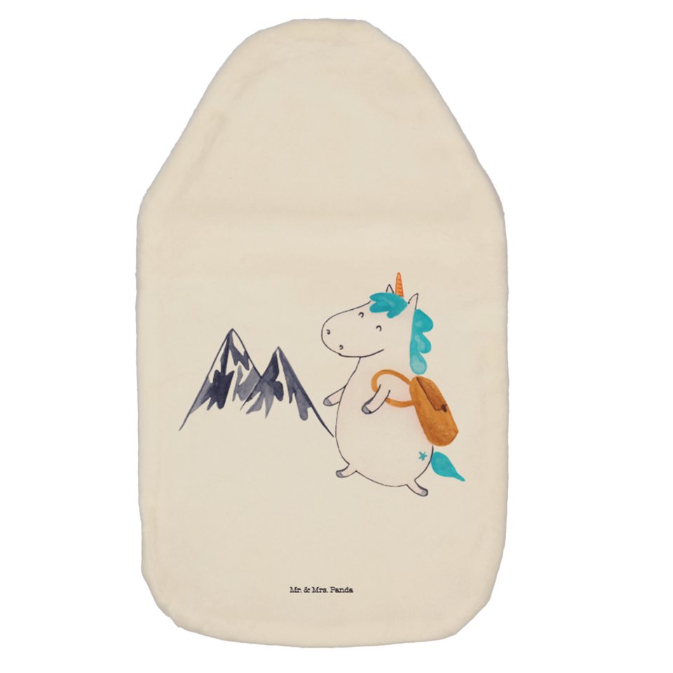 Mr And Mrs Panda Wärmflasche Einhorn Bergsteiger Weiß Geschenk