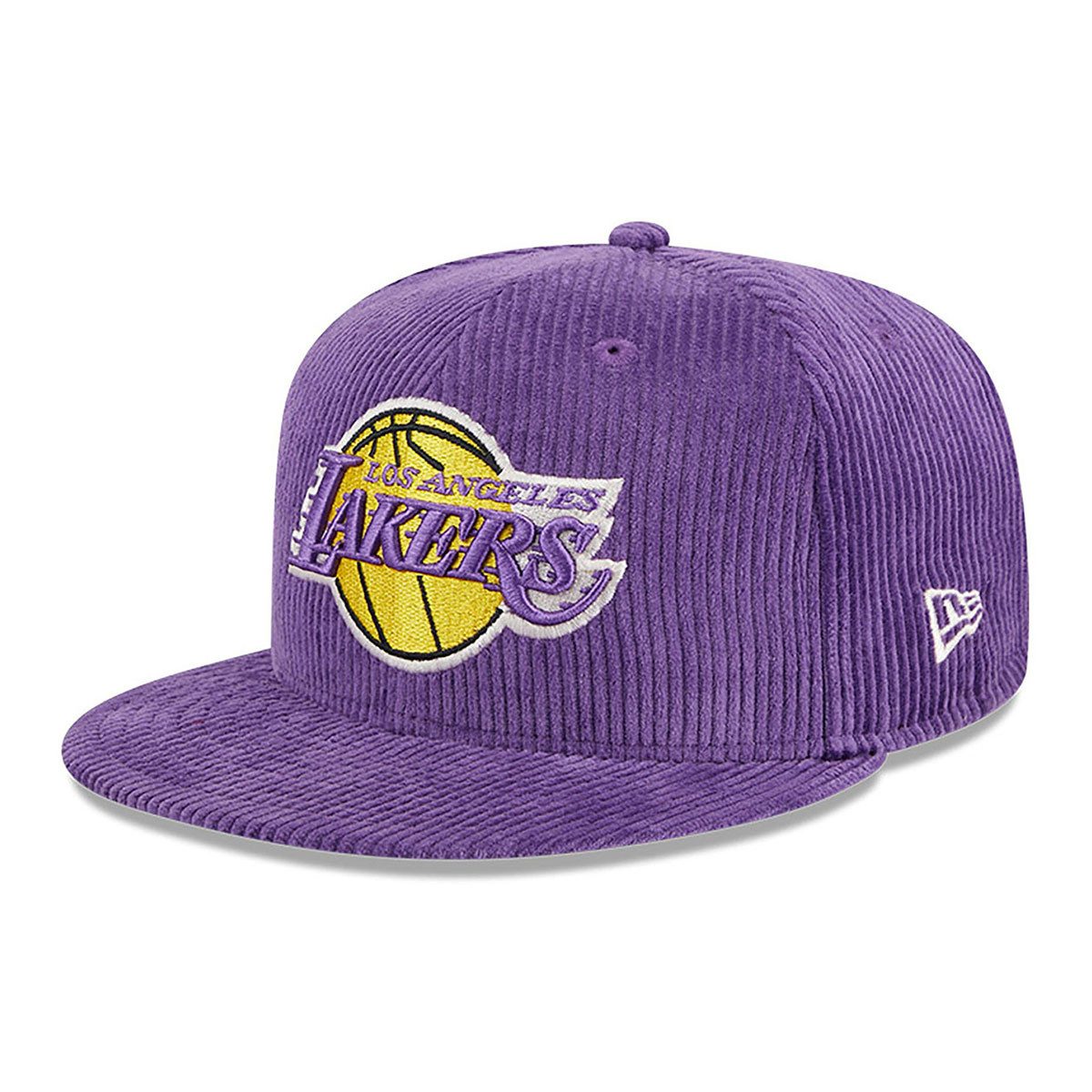 New Era Fitted Cap 59FIFTY LA Lakers Letterman Pin Cord