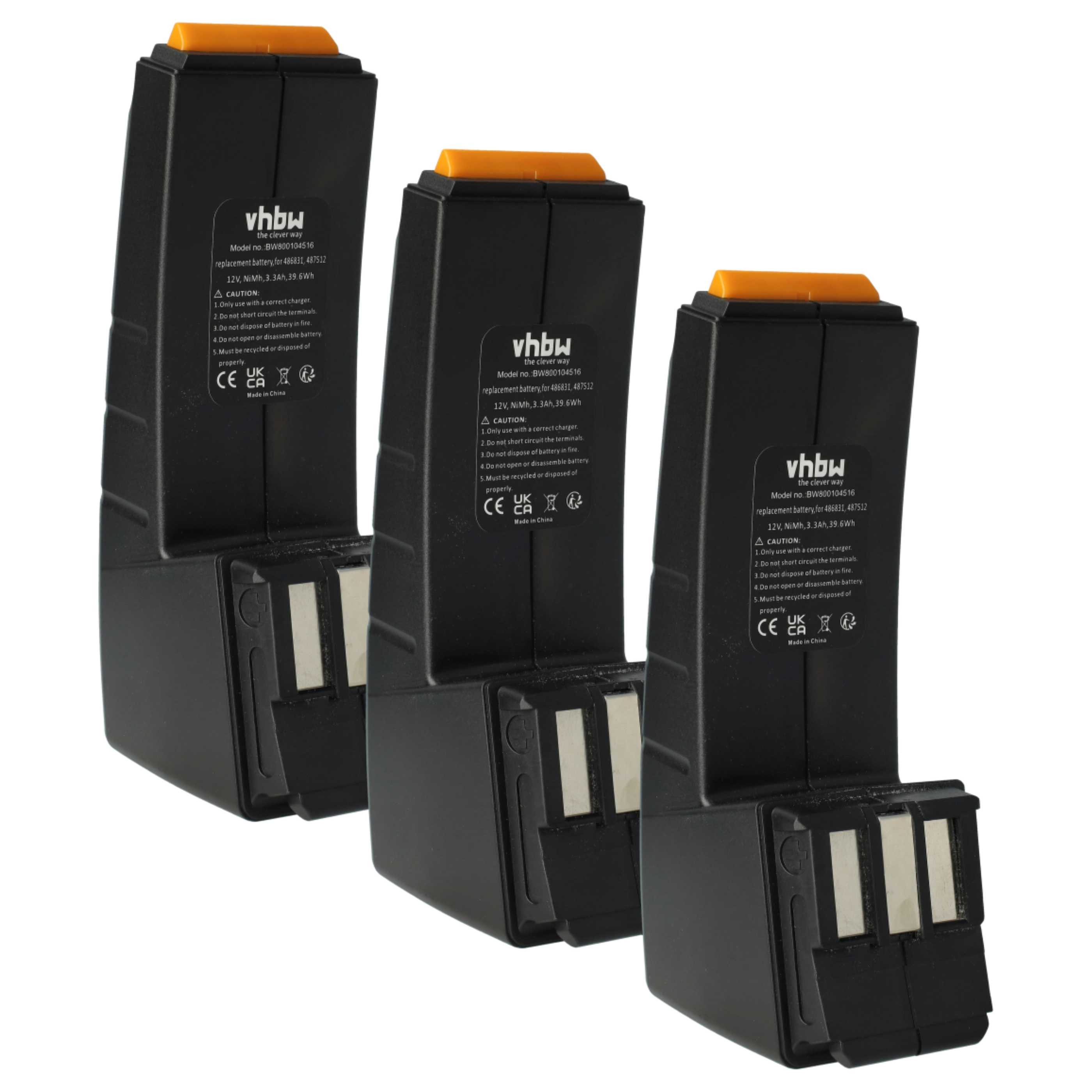 vhbw Akku Ersatz für Festo Festool 487512, 488844, 486831, 488438, 487701, Akku Akku NiMH 3300 ...