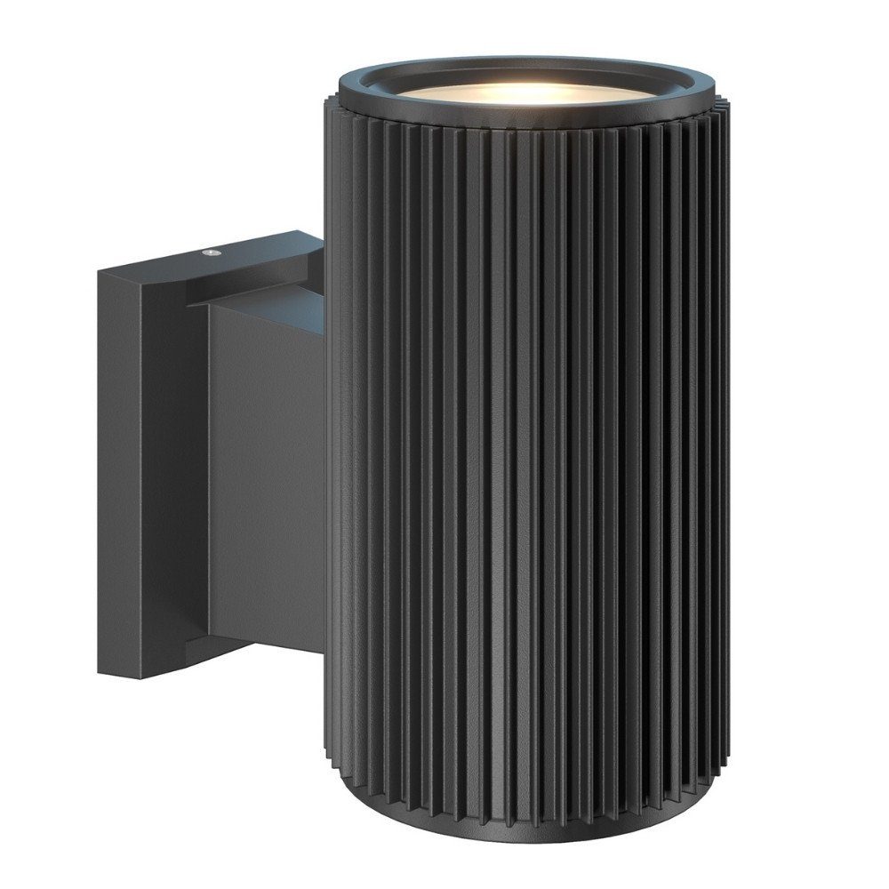 Maytoni Deckenleuchte Wandleuchte Rando In Schwarz E27 Ip54 160mm