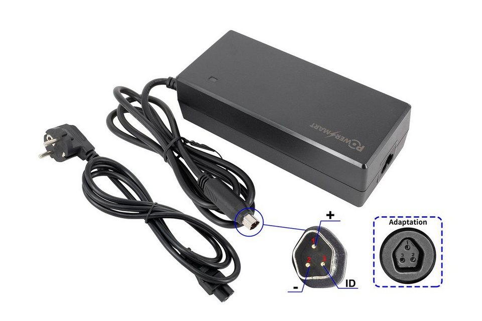 PowerSmart CAA081020E.303 Batterie-Ladegerät (42V 2A für Fischer Cita ... PowerSmart CAA081020E.303 Batterie-Ladegerät (42V 2A für Fischer Cita ...