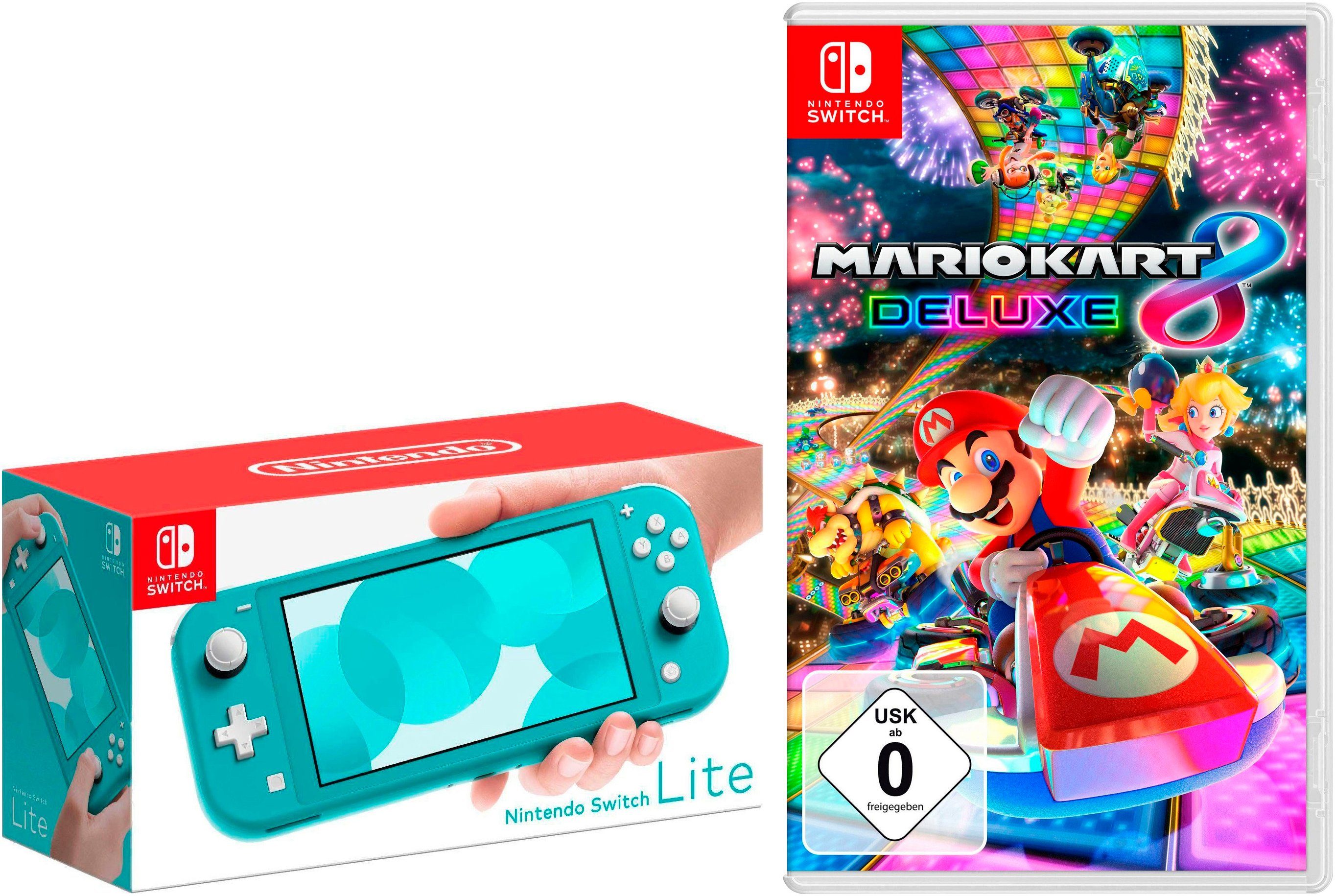 Nintendo Switch Switch Lite + Mario Kart 8 Deluxe, Die ultimative ...