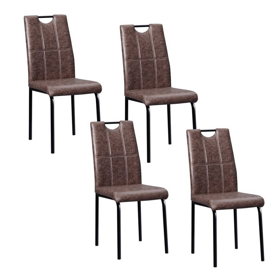 Hti Living Esszimmerstuhl Stuhl Denton Vintage 4er Set Set 4 St