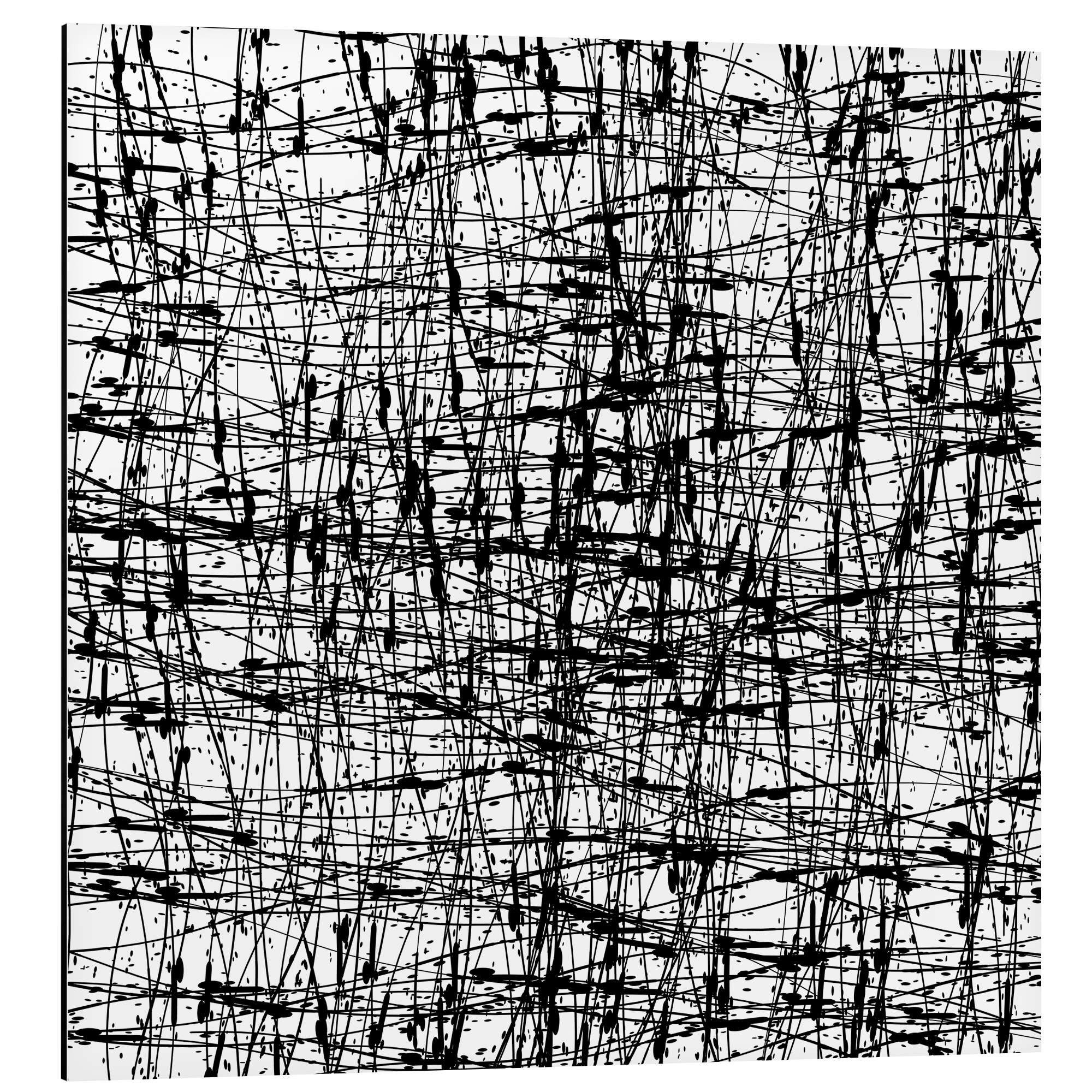 Posterlounge Alu Dibond Druck Editors Choice Textur Von Schwarzer