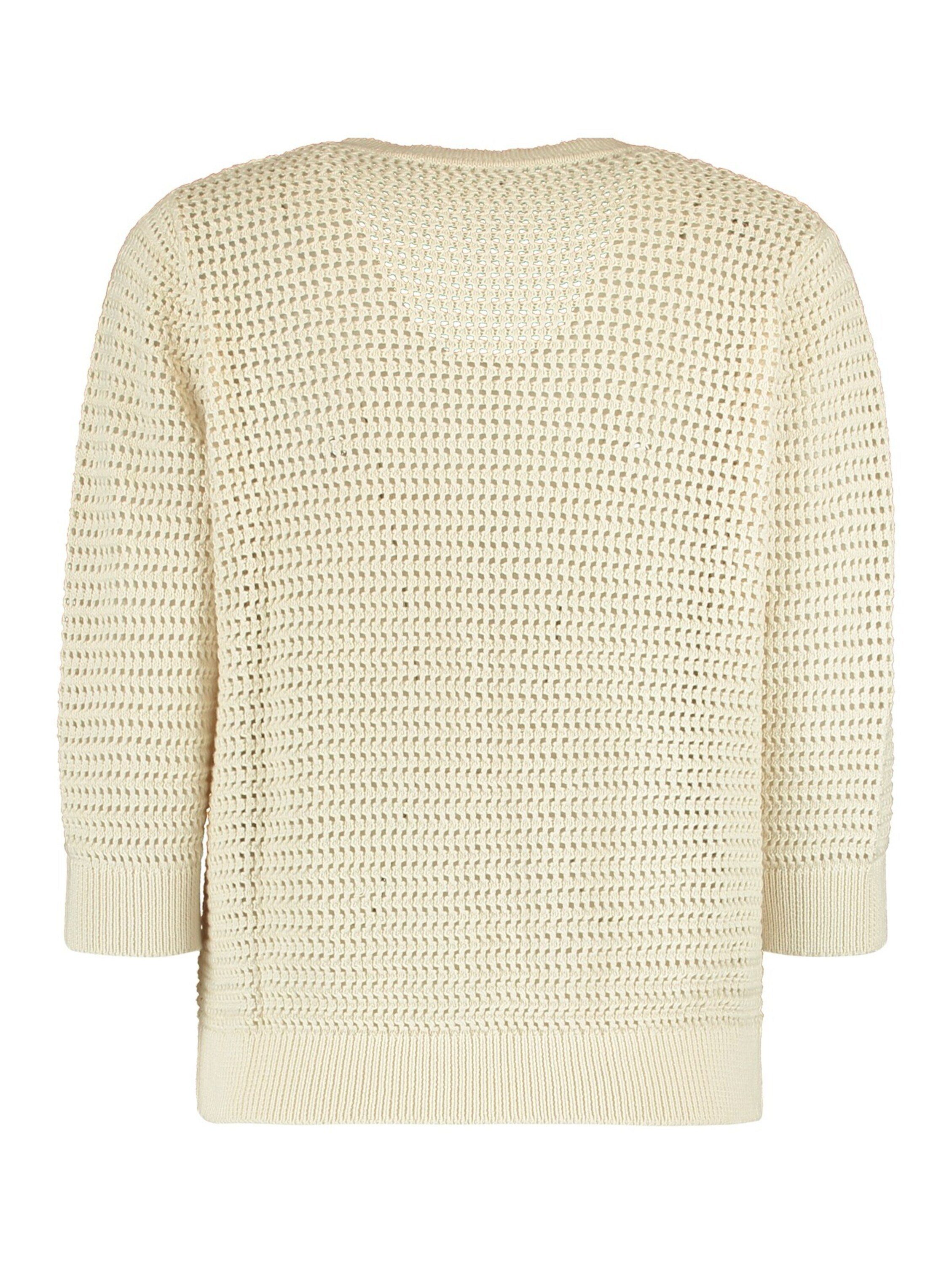 Zabaione Strickjacke Ma44eve 1 Tlg Lochmuster