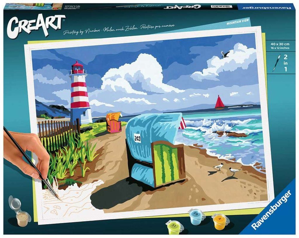 Ravensburger Verlag GmbH Malen nach Zahlen »Malen nach Zahlen CREART Serie B Holiday on the ...