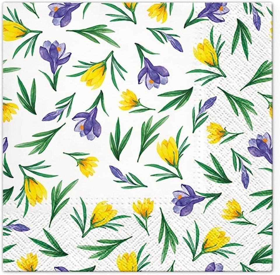 Paw Sp Z Oo Papierserviette 20 Servietten 33x33cm 3 Lagig Spring