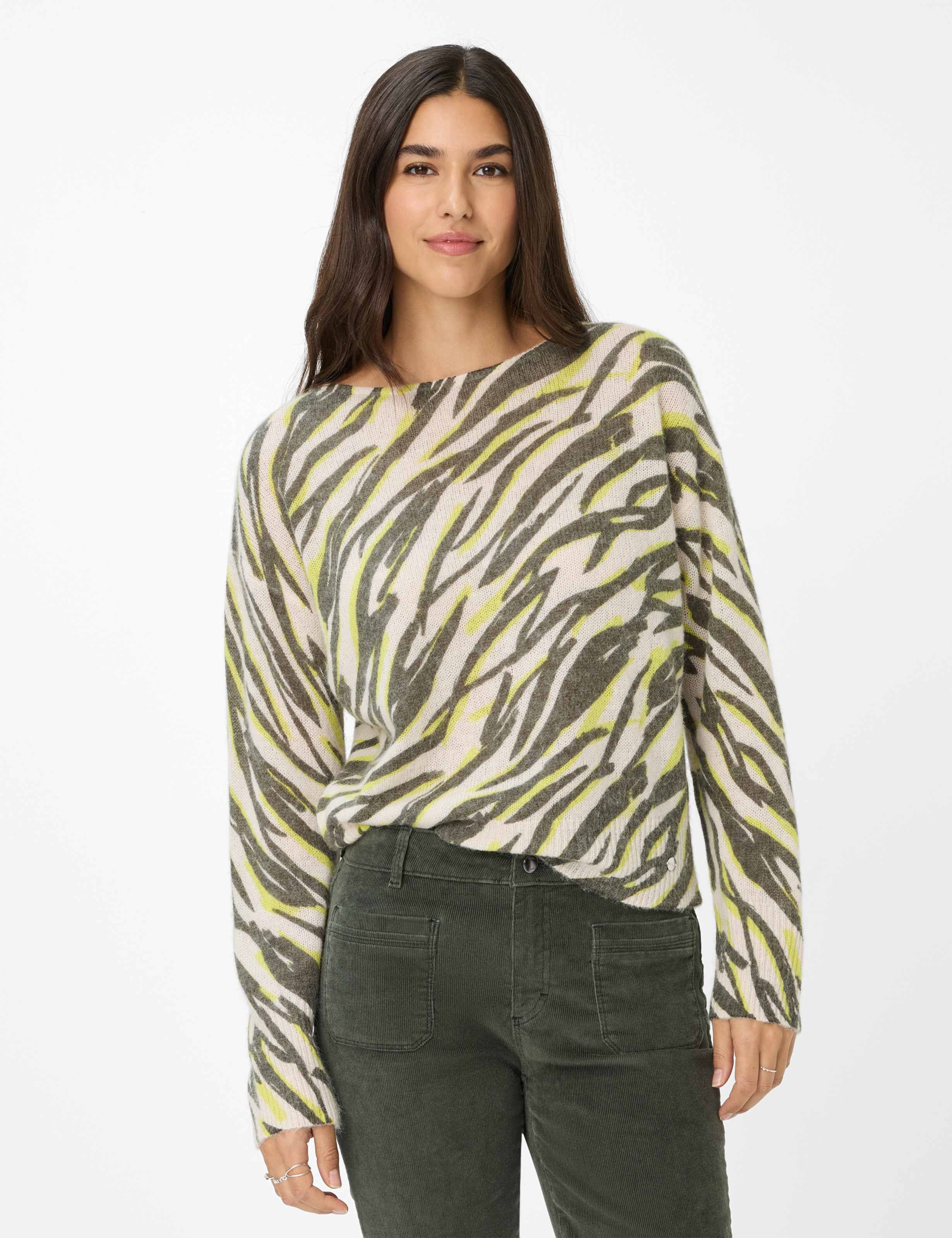 Brax Strickpullover Style LISA, Hochwertiger Schurwollmix