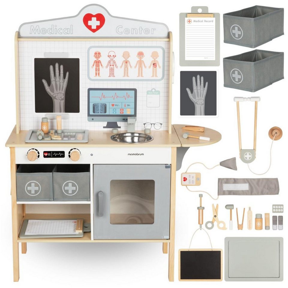 Mamabrum Spielzeug-Schwert Arztpraxis aus Holz Krankenhaus XXL ... Mamabrum Spielzeug-Schwert Arztpraxis aus Holz Krankenhaus XXL ...