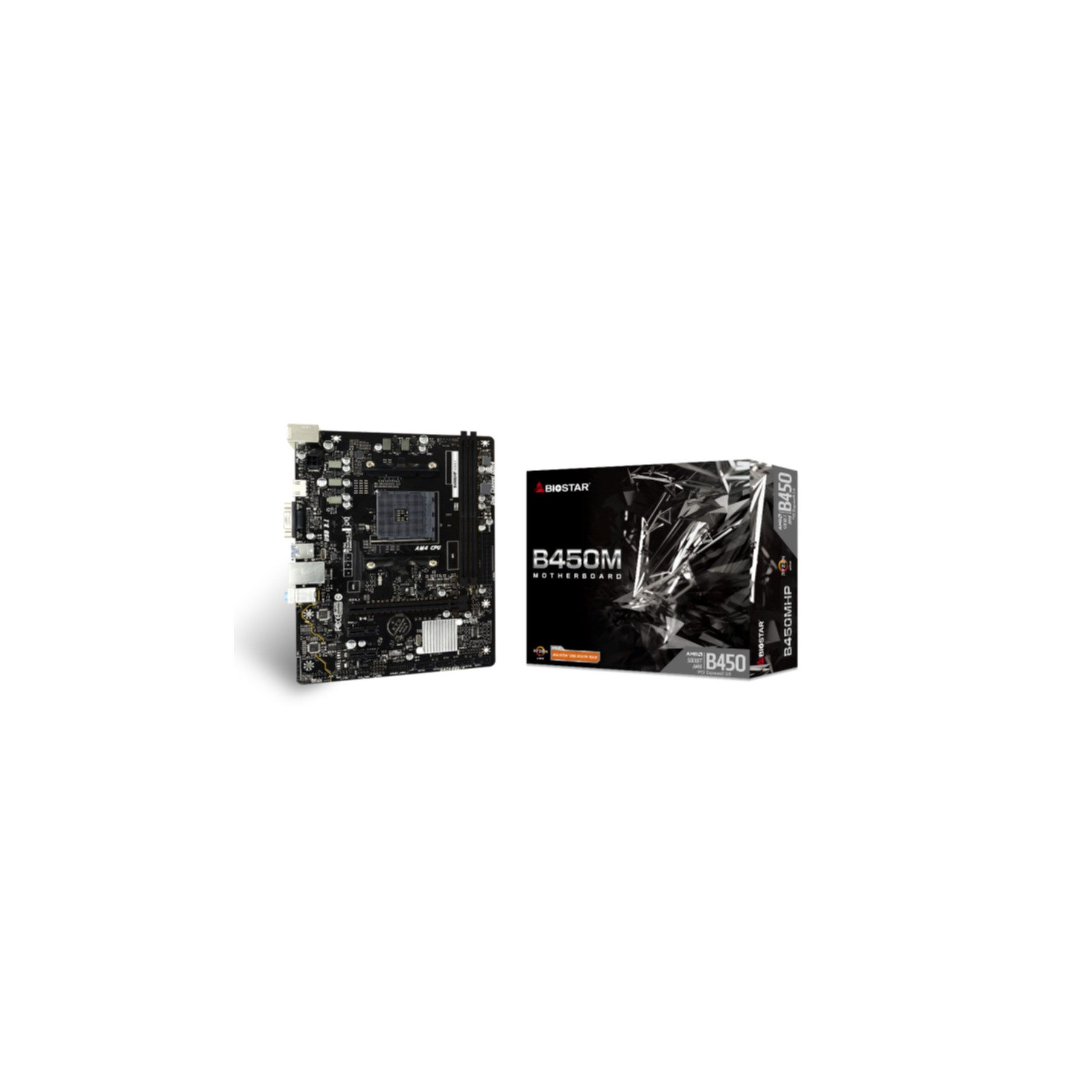 Biostar B450MHP Mainboard, RAM-Speicher max.: 64 GB