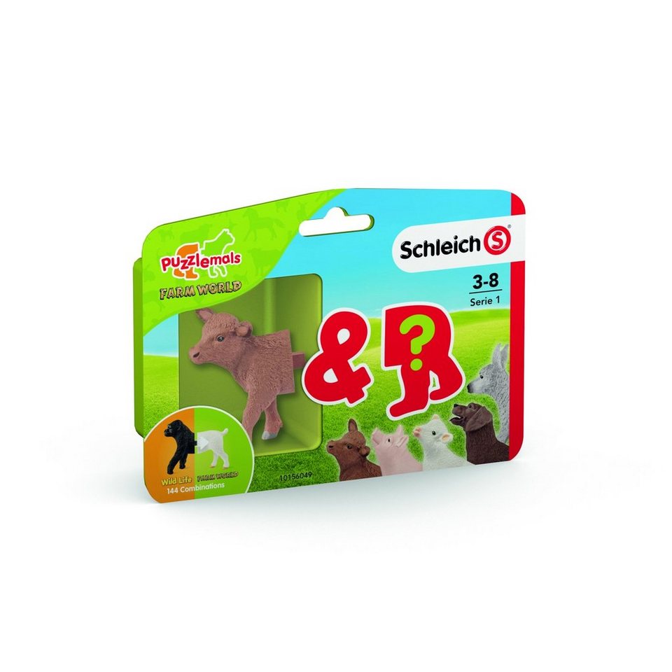 Schleich® Spielfigur Schleich Puzzlemals Farm World Series 1 Schleich® Spielfigur Schleich Puzzlemals Farm World Series 1