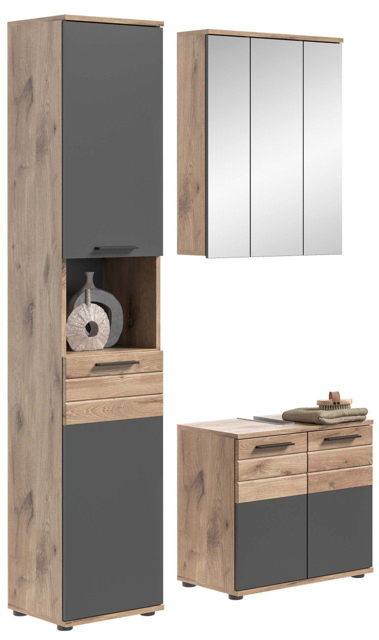 Xonoxhome Badezimmer Set Badezimmerset Mason Ii