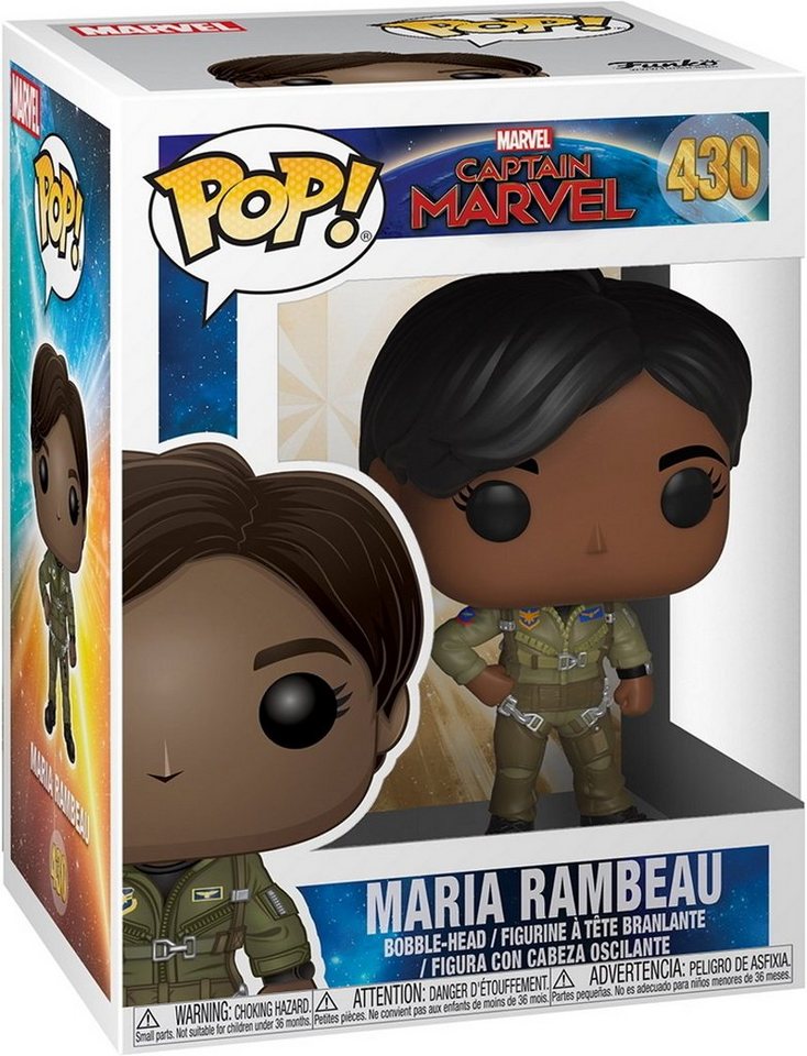 Funko Spielfigur Marvel Captain Marvel Maria Rambeau 430 Pop