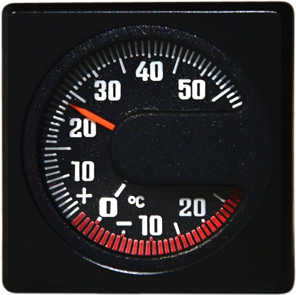 Hr Autocomfort Raumthermometer Historisches 1979 Bimetall Reliefskala