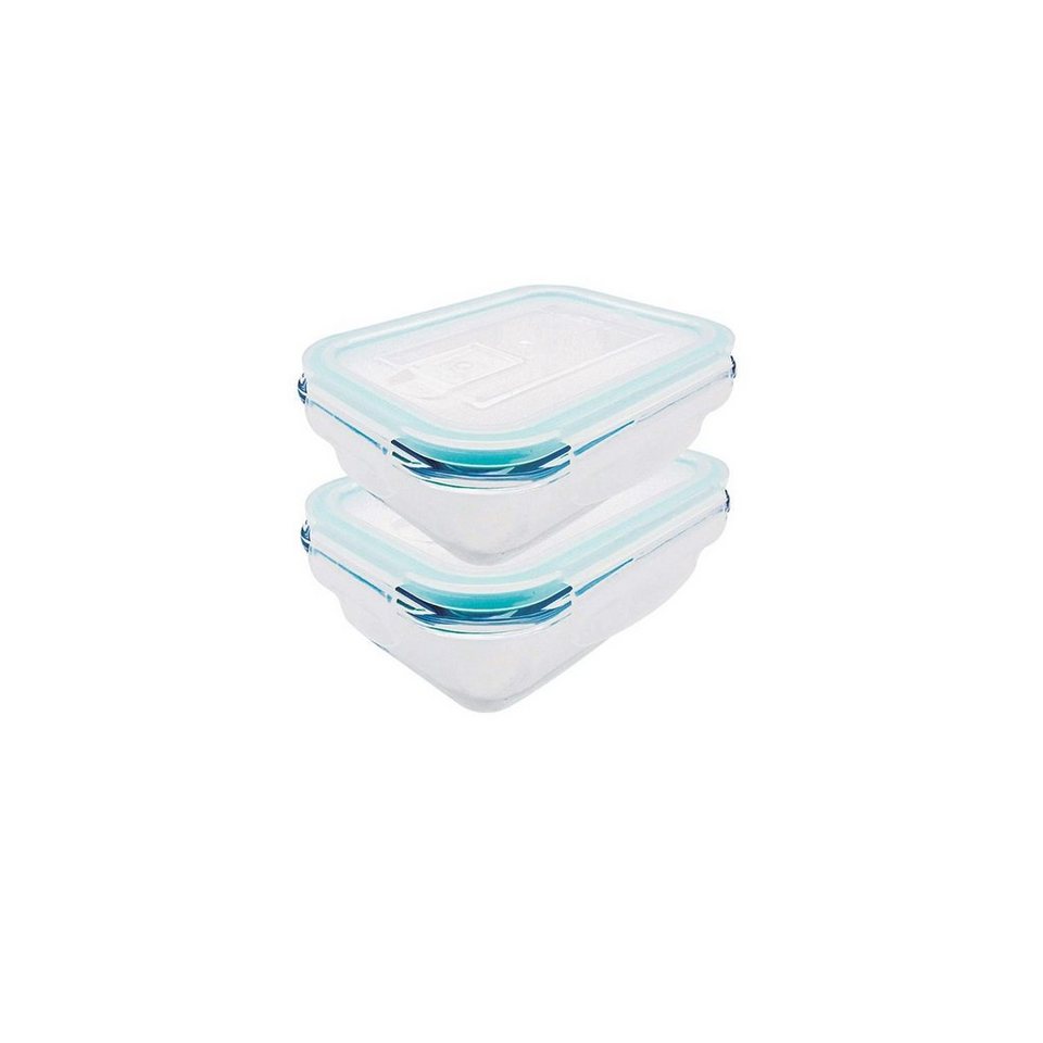Steuber Vorratsdose Borosilikatglas Set 2 Tlg Frischhaltedose Aus