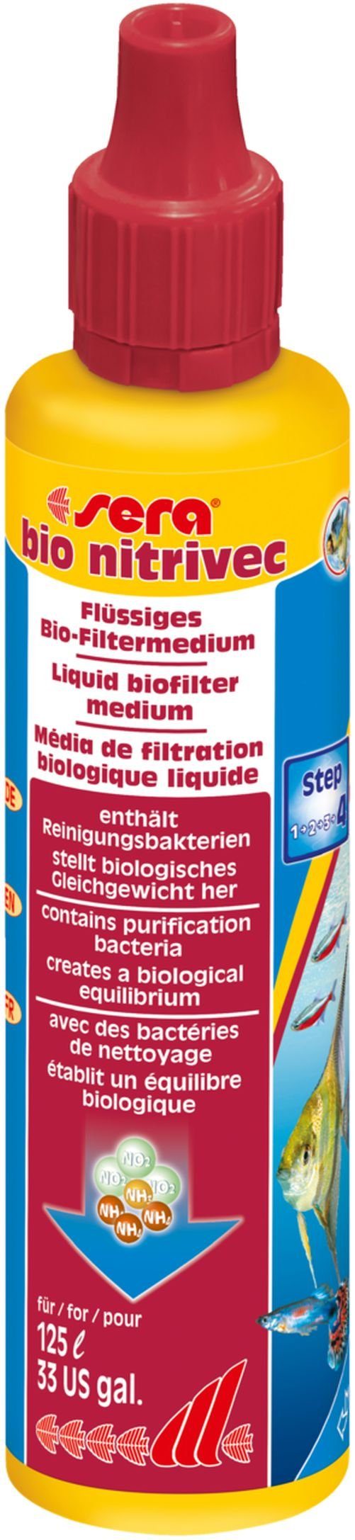 Sera Aquariendeko sera bio nitrivec, Nitrit entfernen, 50 ml