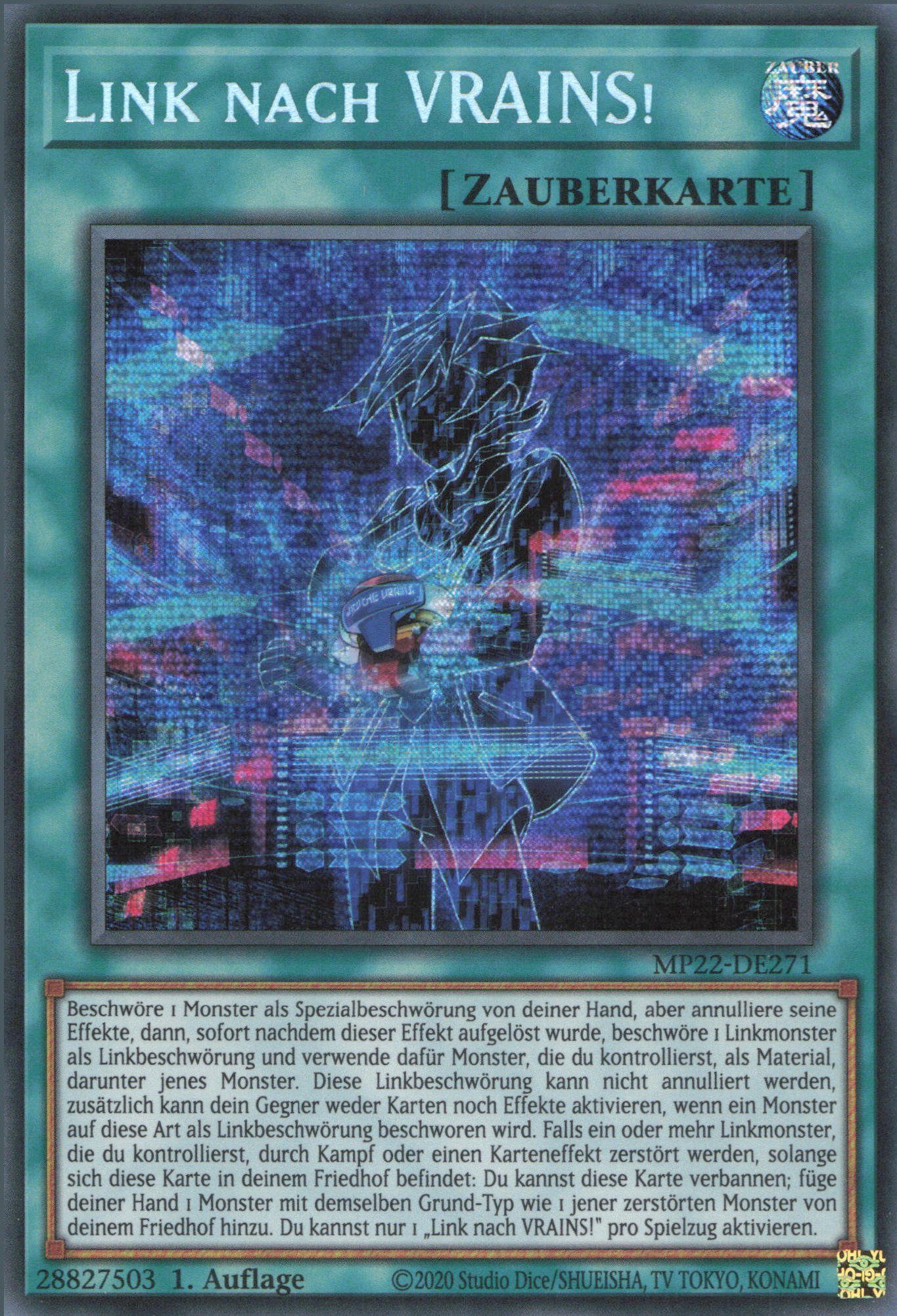 Recollectibles Sammelkarte Yugioh Karte Link Nach Vrains Deutsch Yu