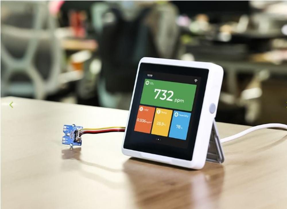seeed LED-Display seeed SenseCAP Indicator D1L, IoT Dev, unterstützt ...