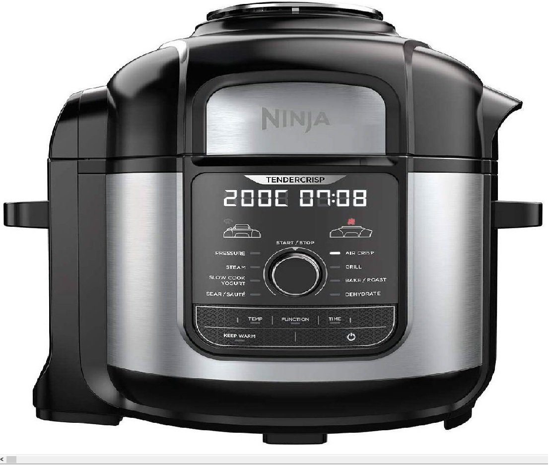 NINJA Multikocher OP500EU, 1760 W, 7,5 l Schüssel, Volumen 7,5 L, Bis ...