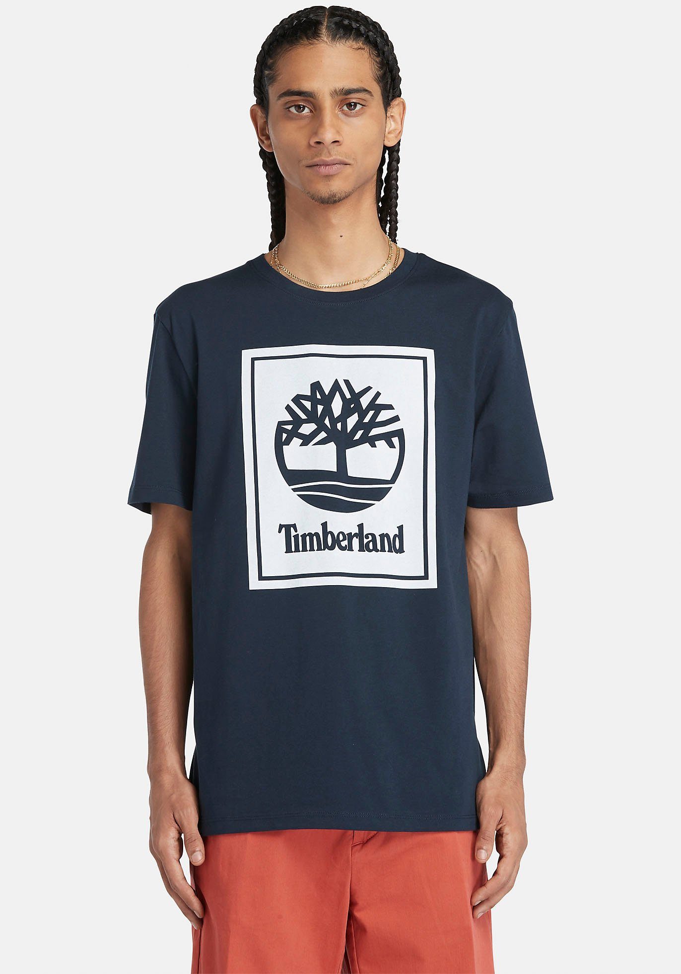 Timberland T-Shirt STACK LOGO Short Sleeve Tee