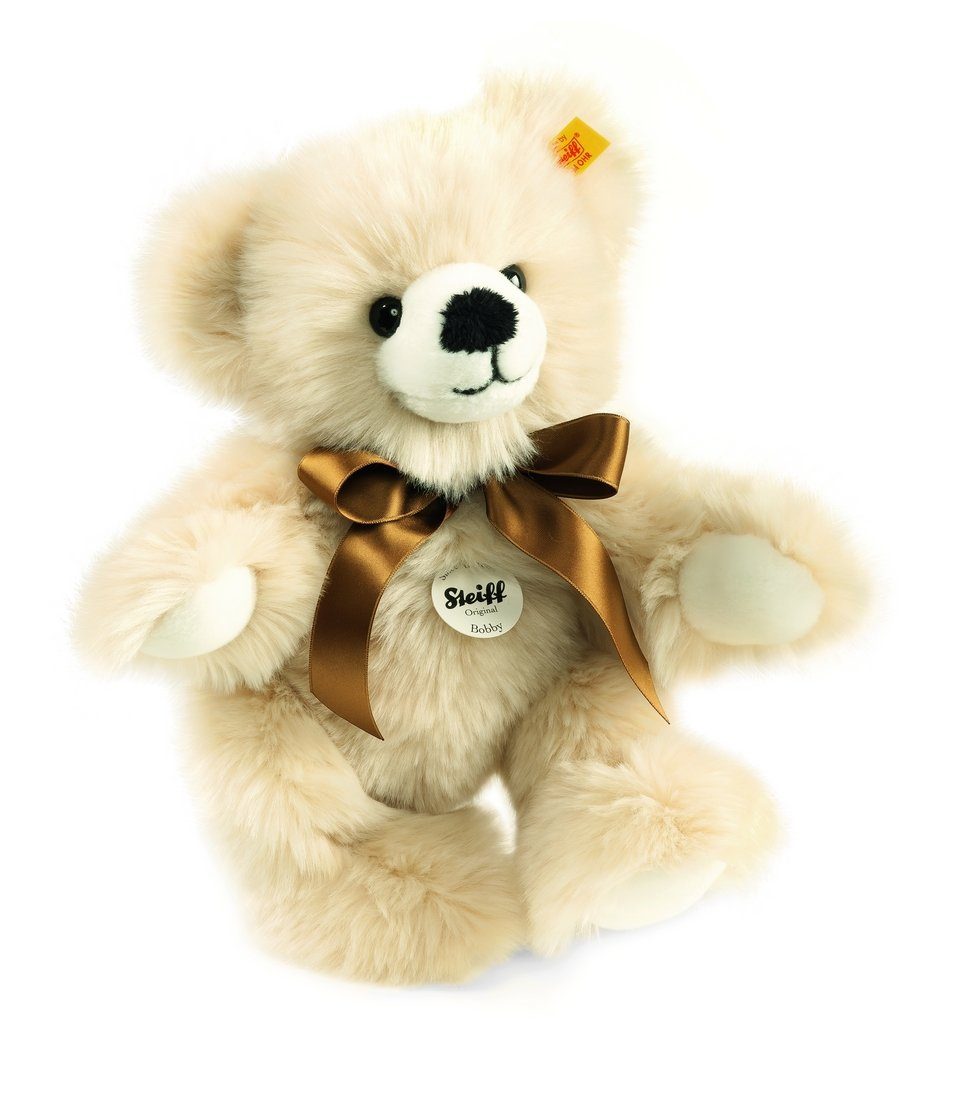 Steiff Kuscheltier Steiff Teddybär Bobby 30 cm creme