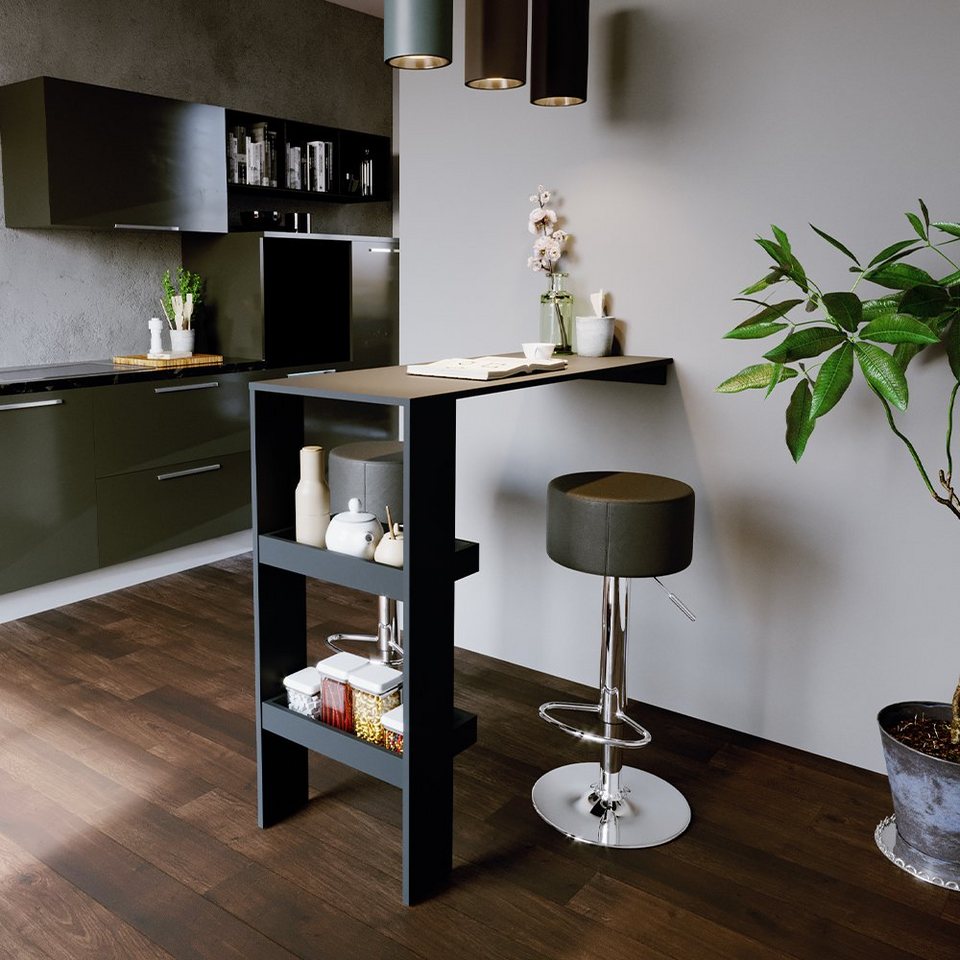 Vicco Barhocker Schminkhocker Höhenverstellbar Drehstuhl Design 2er Set