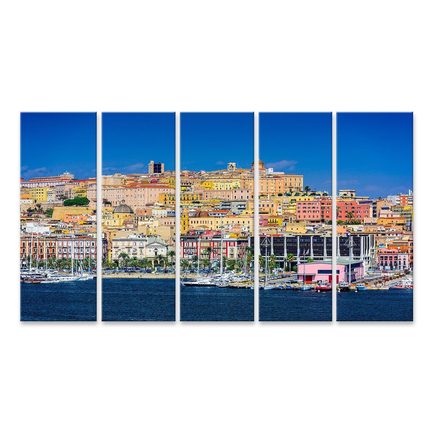 Islandburner Leinwandbild Bild Auf Leinwand Cagliari Sardinien Italien