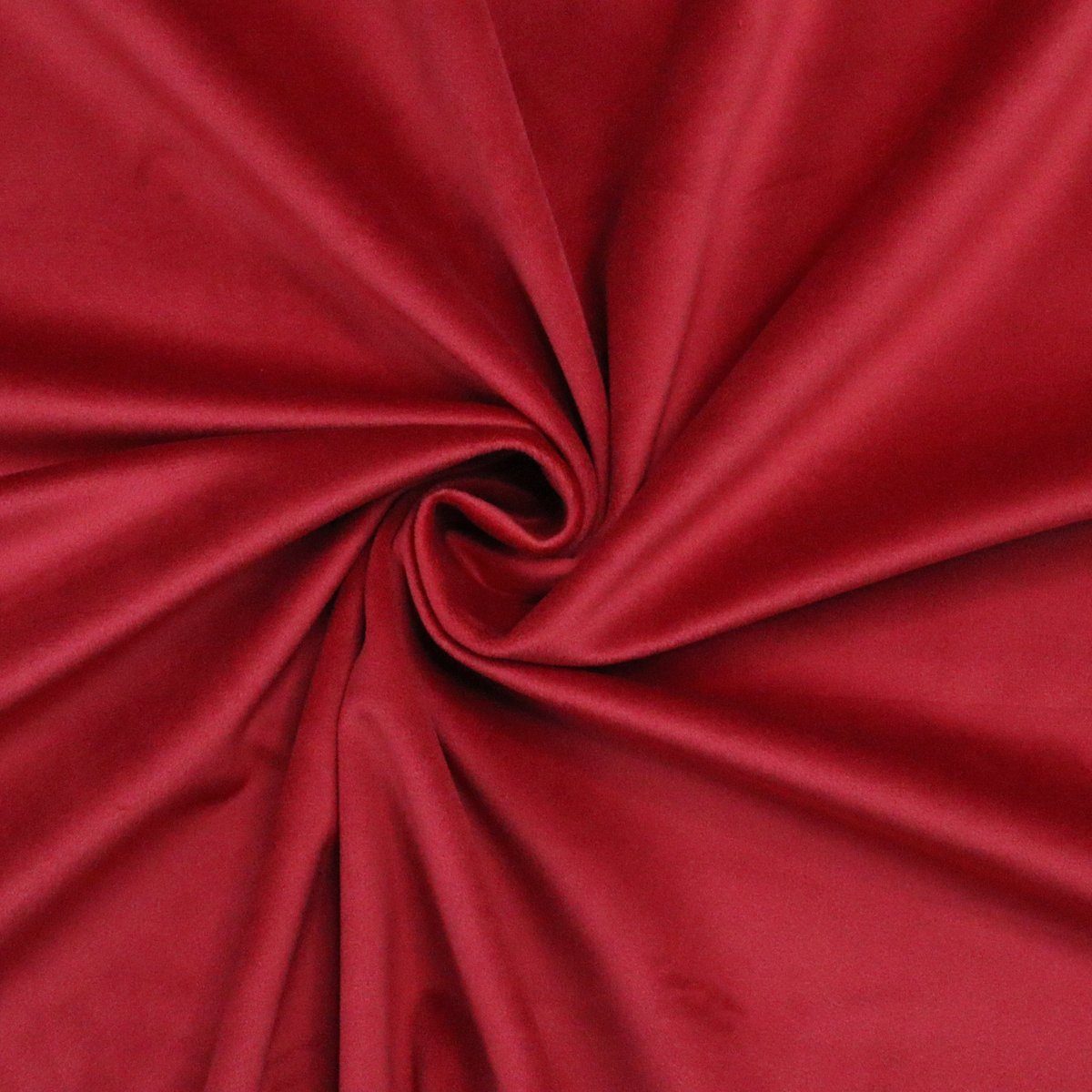 ᐅ Stofferia Stoff Dekostoff Samt Fein Velours Rot, Breite 140 cm ...