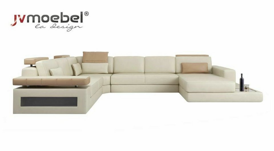 Jvmoebel Ecksofa U Form Ecksofa Couch Polster Big Xxl Sofas Couchen
