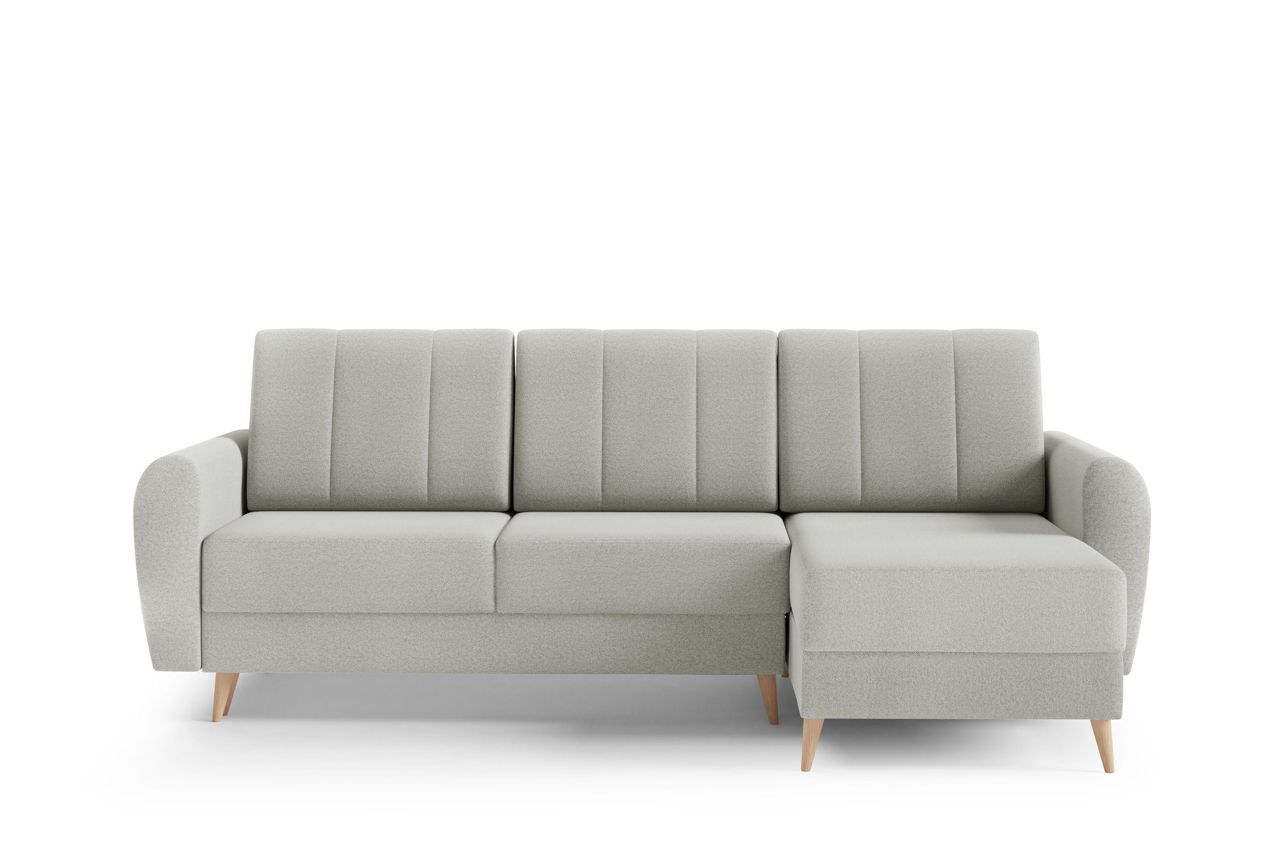MOEBLO Ecksofa DEILA I, Couch für Wohnzimmer, Schlafsofa Sofagarnitur ...