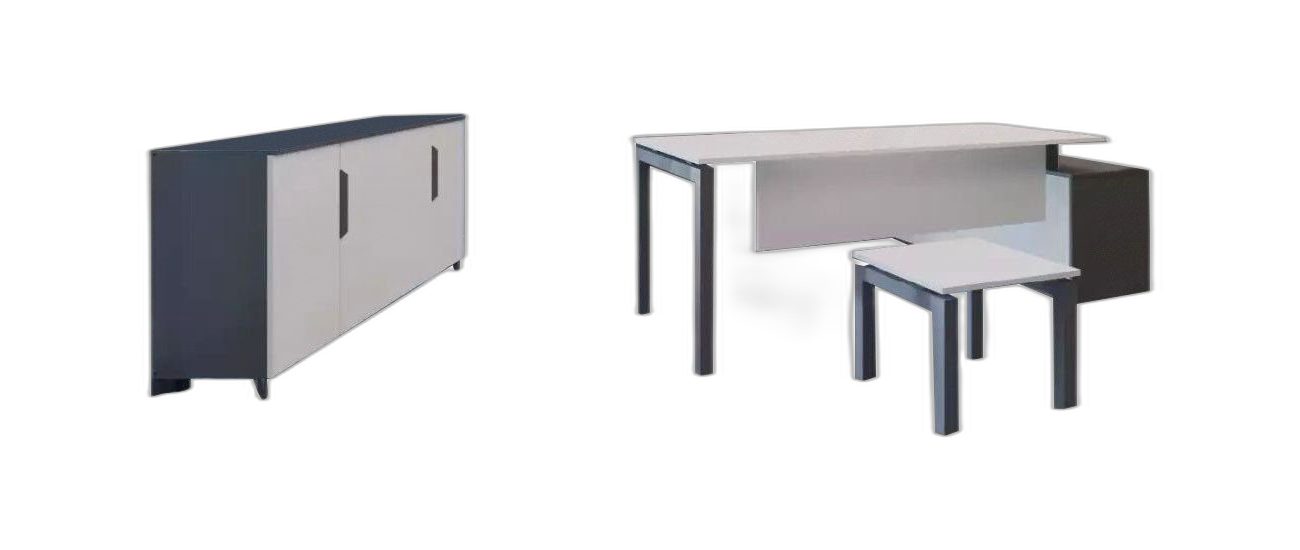 Xlmoebel Sideboard Braunes Sideboard Büroaccessoires Holz Designermöbel