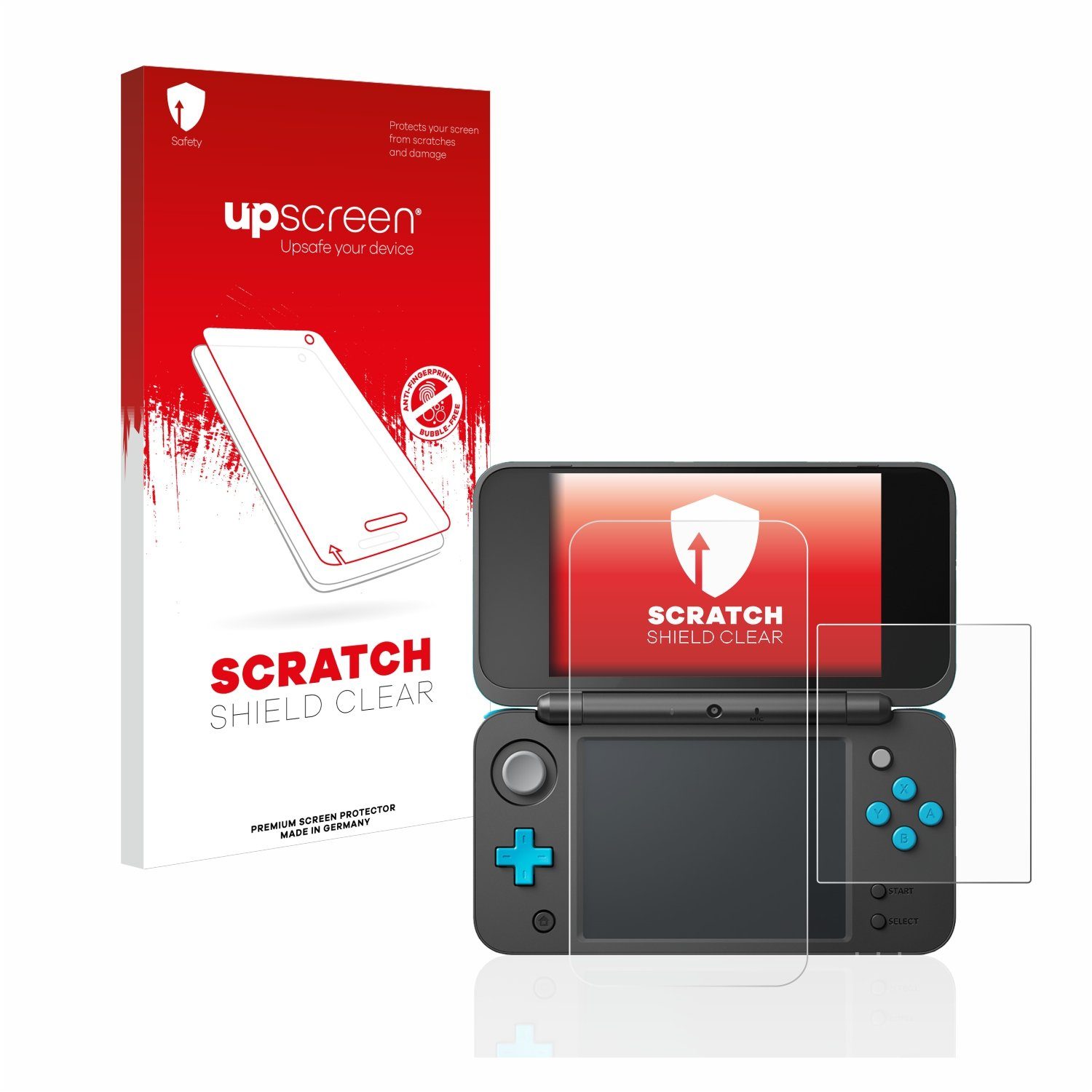Upscreen Schutzfolie Für New Nintendo 2ds Xl Displayschutzfolie Folie