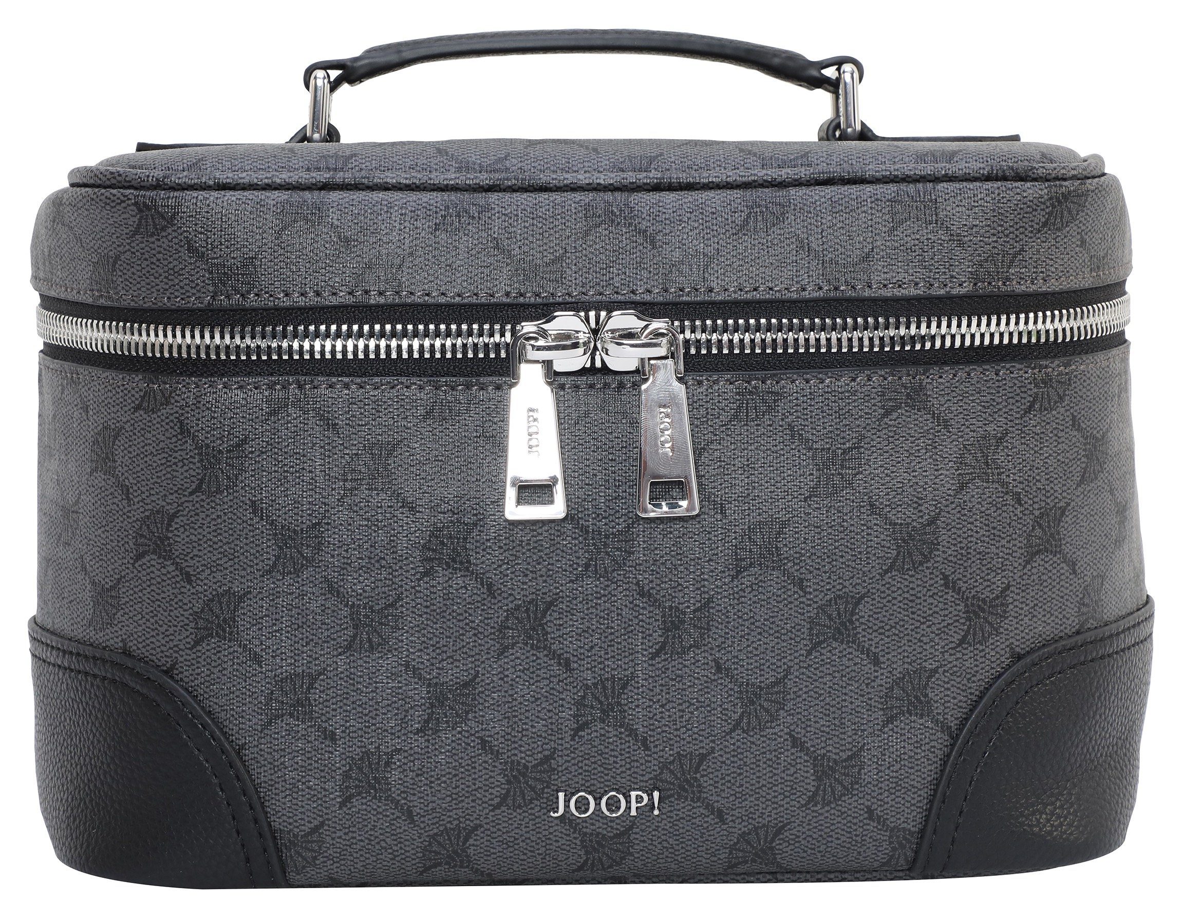 Joop! Kosmetiktasche »mazzolino flora washbag mhz«, mit silberfarbenen Details