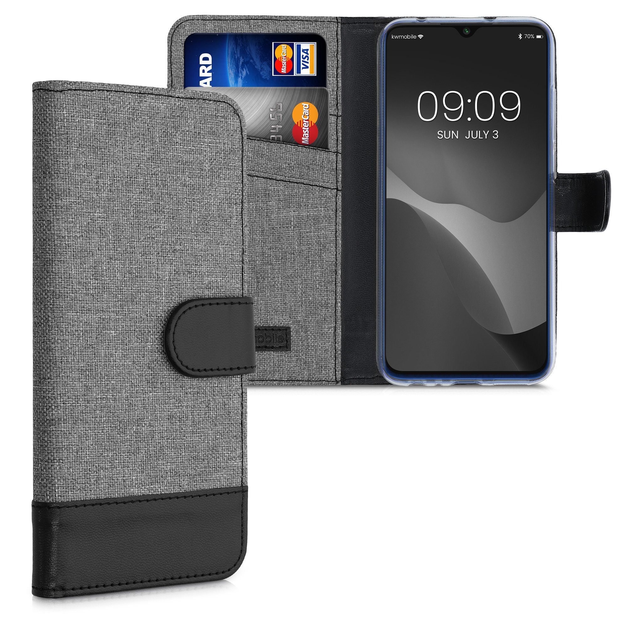 Kwmobile Handyhülle Wallet Case Kompatibel Mit Xiaomi Redmi Note 8