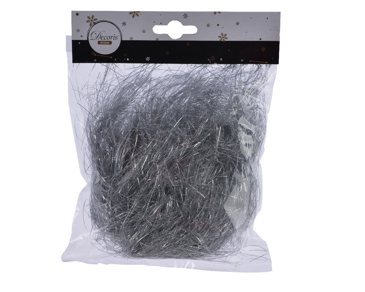 Decoris Season Decorations Bastelnaturmaterial Lametta Engelshaar